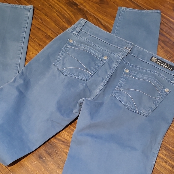 Rock & Republic | Jeans | Rock Republic Denim Pants In Blue | Poshmark